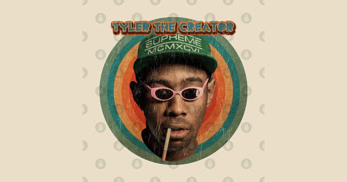 Tyler The Creater Retro New Design - Tyler The Creater - T-Shirt ...