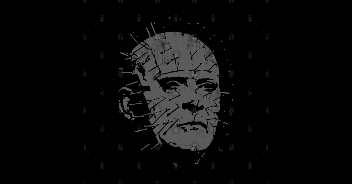 Horror master - Pinhead - Sticker | TeePublic