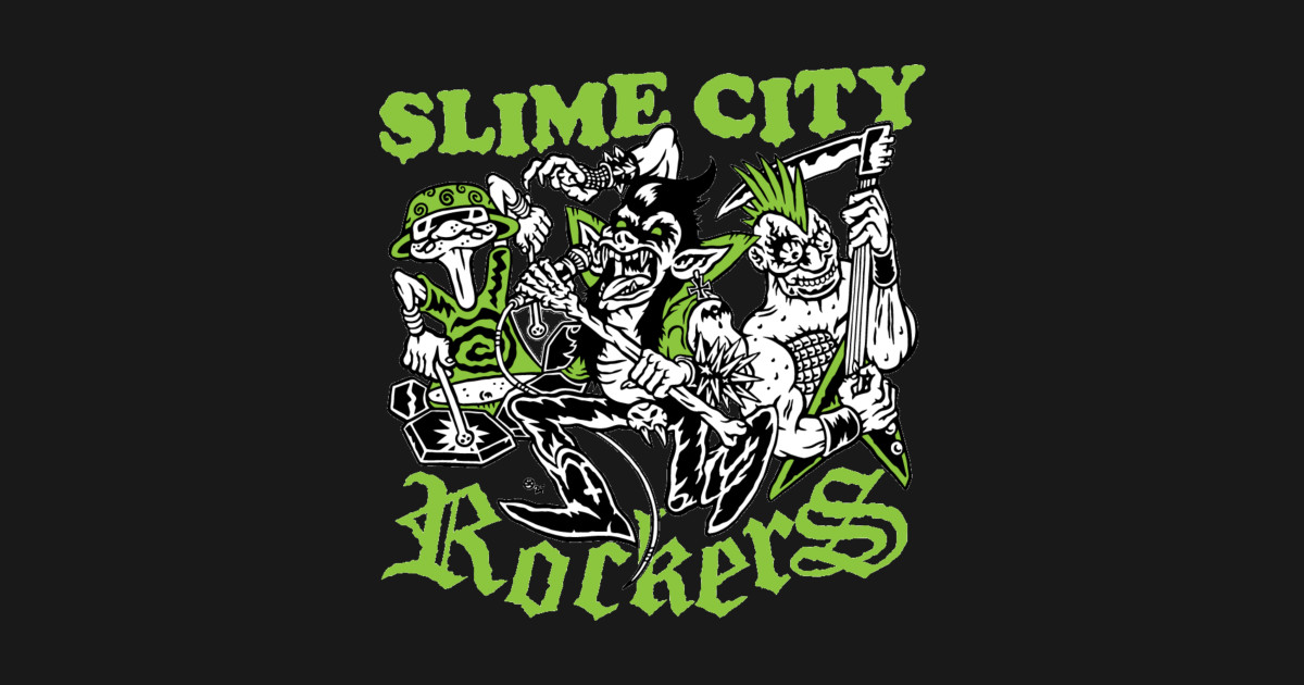 Slime City Rockers - Ttrpg - T-Shirt | TeePublic
