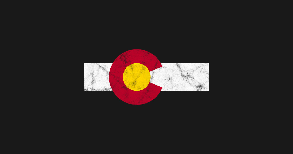 Colorado Flag - Colorado Flag Distressed - T-Shirt | TeePublic