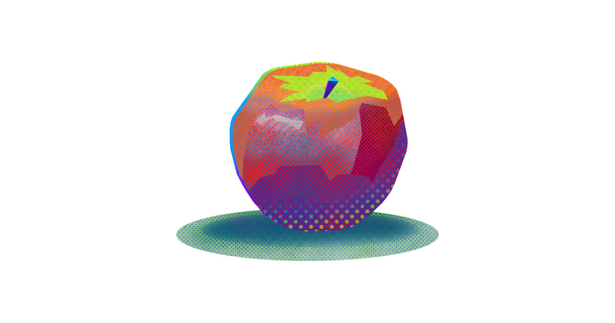 popple (pop apple iii) - Apple - T-Shirt | TeePublic