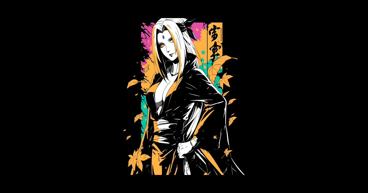 Tsunade – The Legendary Sannin of Naruto - Tsunade - Sticker | TeePublic