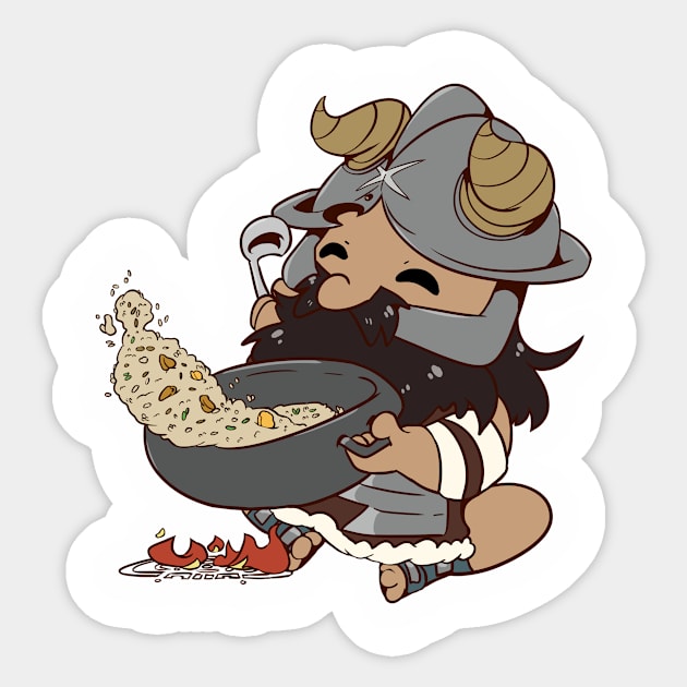 Dungeon Meshi Chibi Senshi - Dungeon Meshi - Sticker | TeePublic