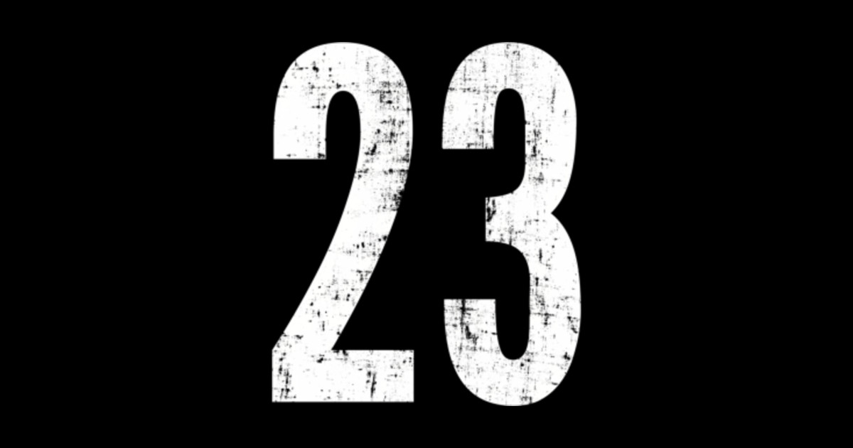 Number 23 Twenty Three Sport Team Players - Number 23 - Sticker | TeePublic