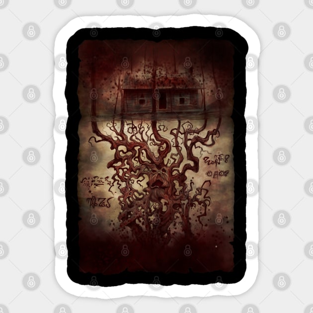 Evil Dead: Cabin - Evil Dead - Sticker | TeePublic