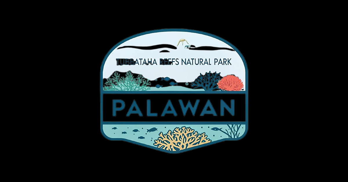 Palawan Tubbataha Reefs Natural Park - Palawan - Sticker | TeePublic