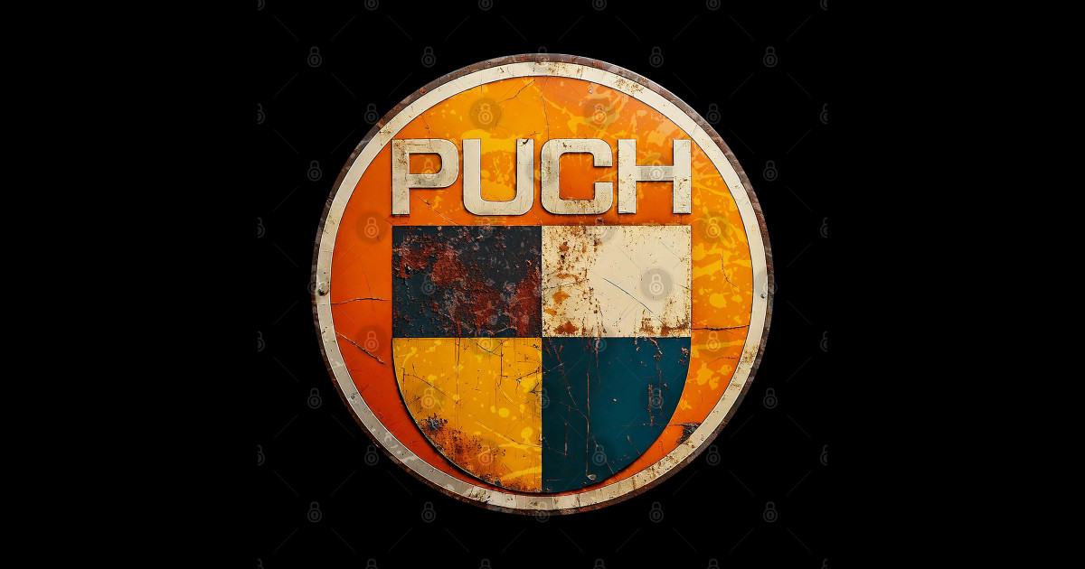 Puch Motorcycles and bikes - Puch - Sticker | TeePublic
