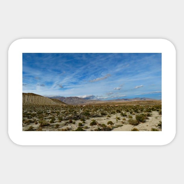 Anza Borrego Desert State Park - Anza Borrego - Sticker | TeePublic