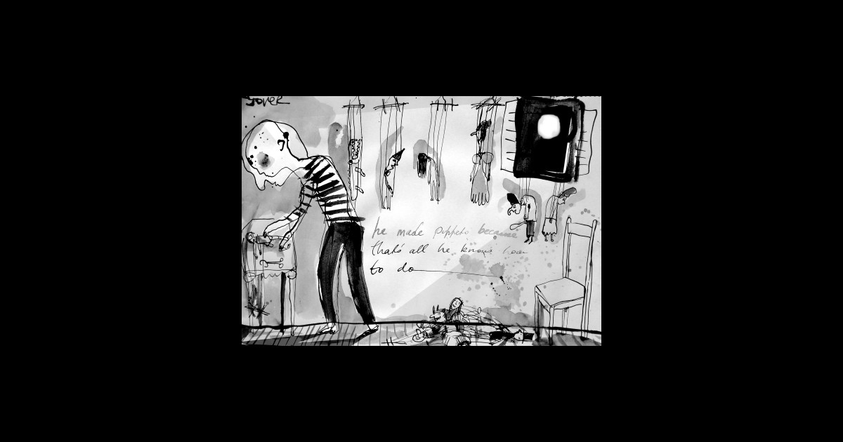 The puppet maker - Puppets - Sticker | TeePublic