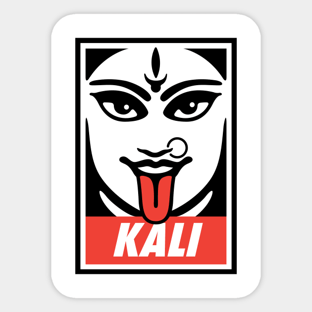 Kali Goddess - Kali - Sticker | TeePublic