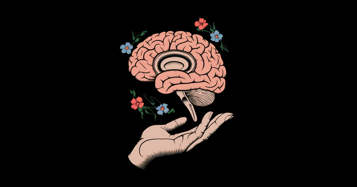 Spring Flowers Floral Brain Neurologist Neuro Science - Spring Flowers ...