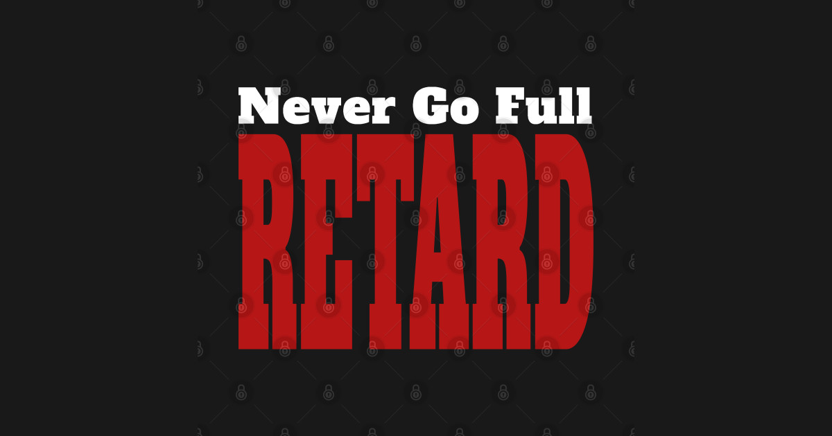 Tropic Thunder - Never Go Full Retard - Tropic Thunder - T-Shirt ...