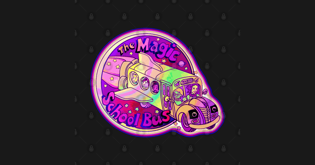 The Magic School Bus Vintage Retro - The Magic School Bus - T-Shirt ...