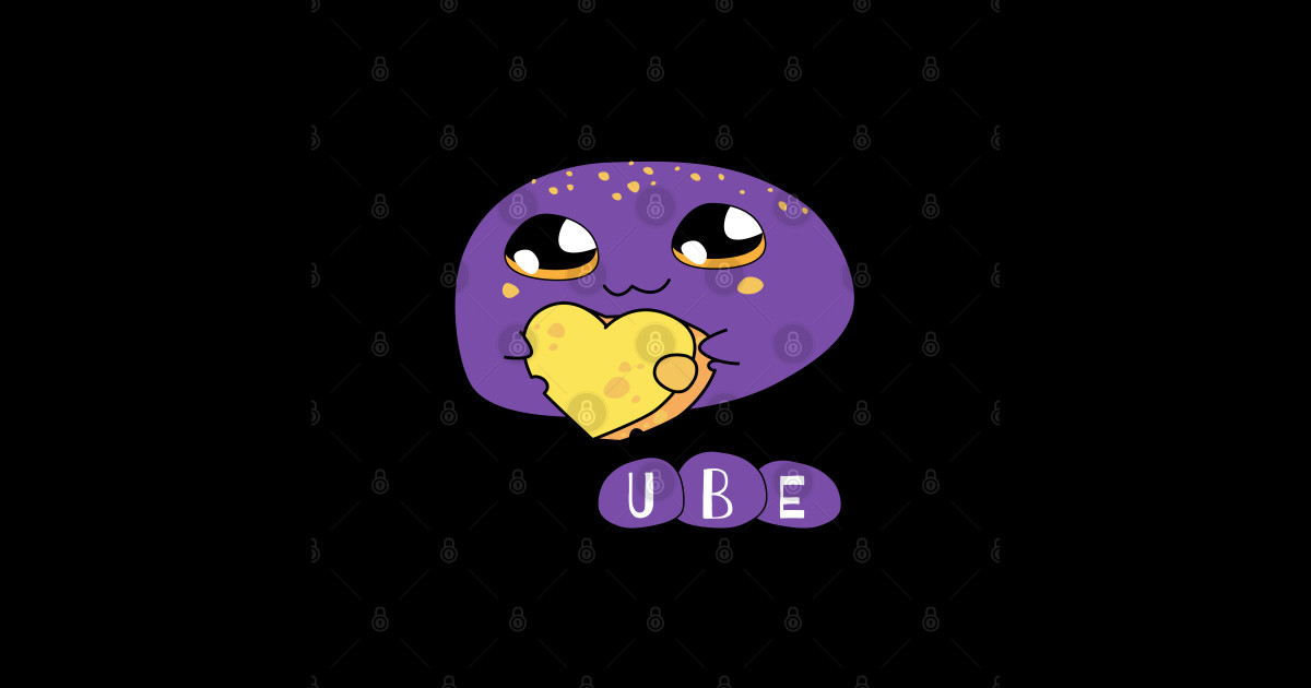 chease, will UBE mine? - Food Puns - Sticker | TeePublic