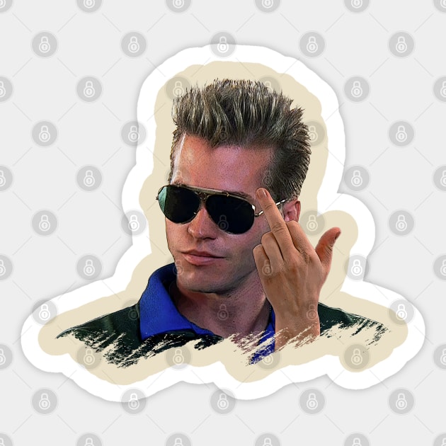 val kilmer old style - Val Kilmer - Sticker | TeePublic