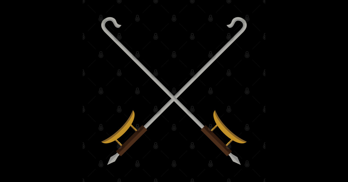 Jet's Hook Swords - Atla - Sticker | TeePublic