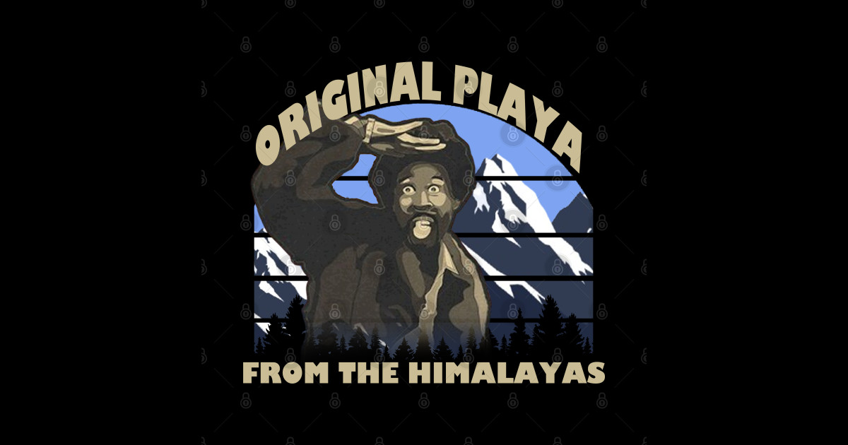 Retro Original Playa From The Himalayas - Martin Lawrence - Sticker ...