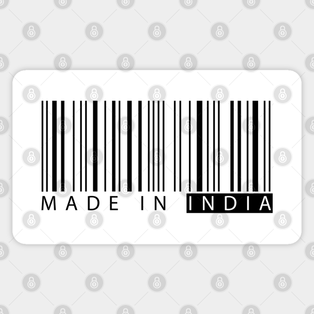 Made in India - India - Sticker | TeePublic
