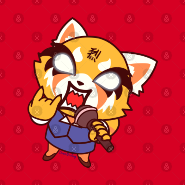 Retsuko's Rage - Aggretsuko - Crewneck Sweatshirt | TeePublic