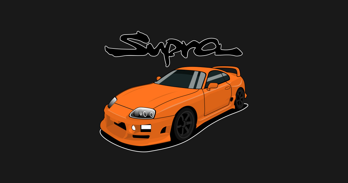 Supra MK4 - jdm cars - Supra Mk4 - T-Shirt | TeePublic