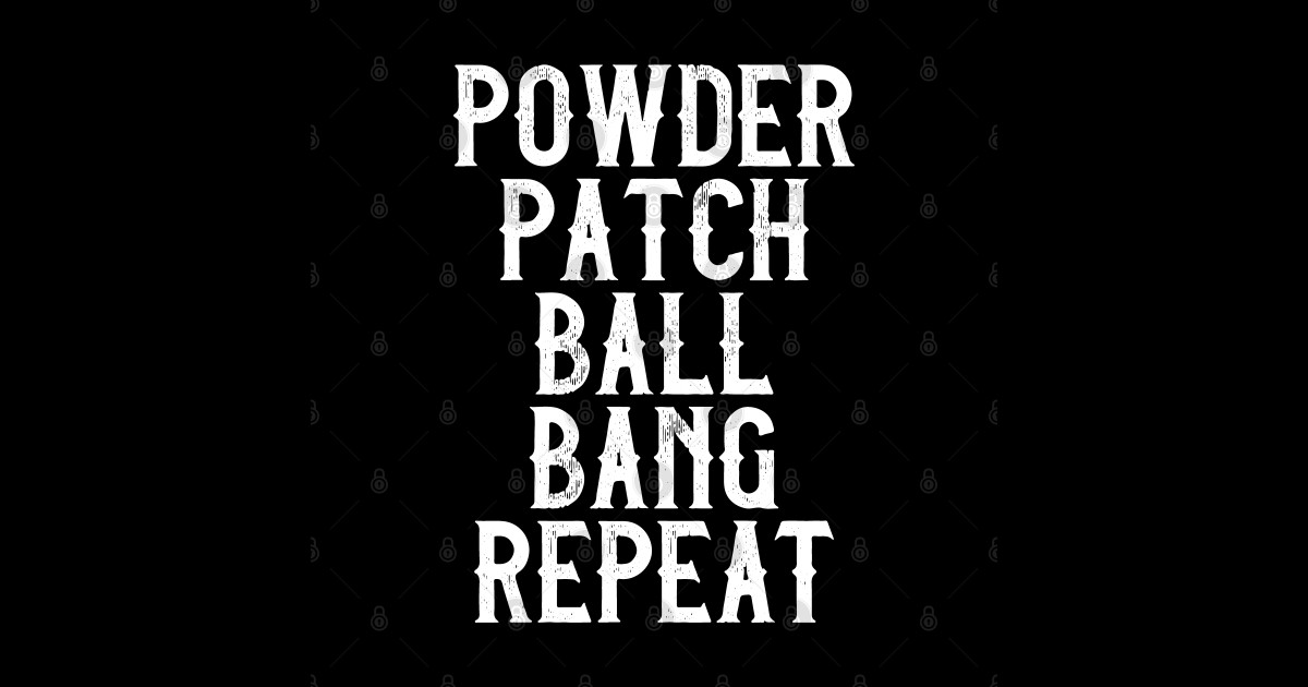 Muzzleloading Rifle Powder Patch Ball Bang Repeat - Muzzleloader ...