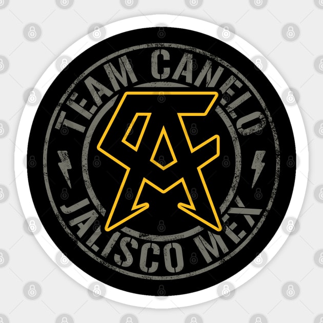 Team Canelo Alvarez - Canelo Alvarez - Sticker | TeePublic