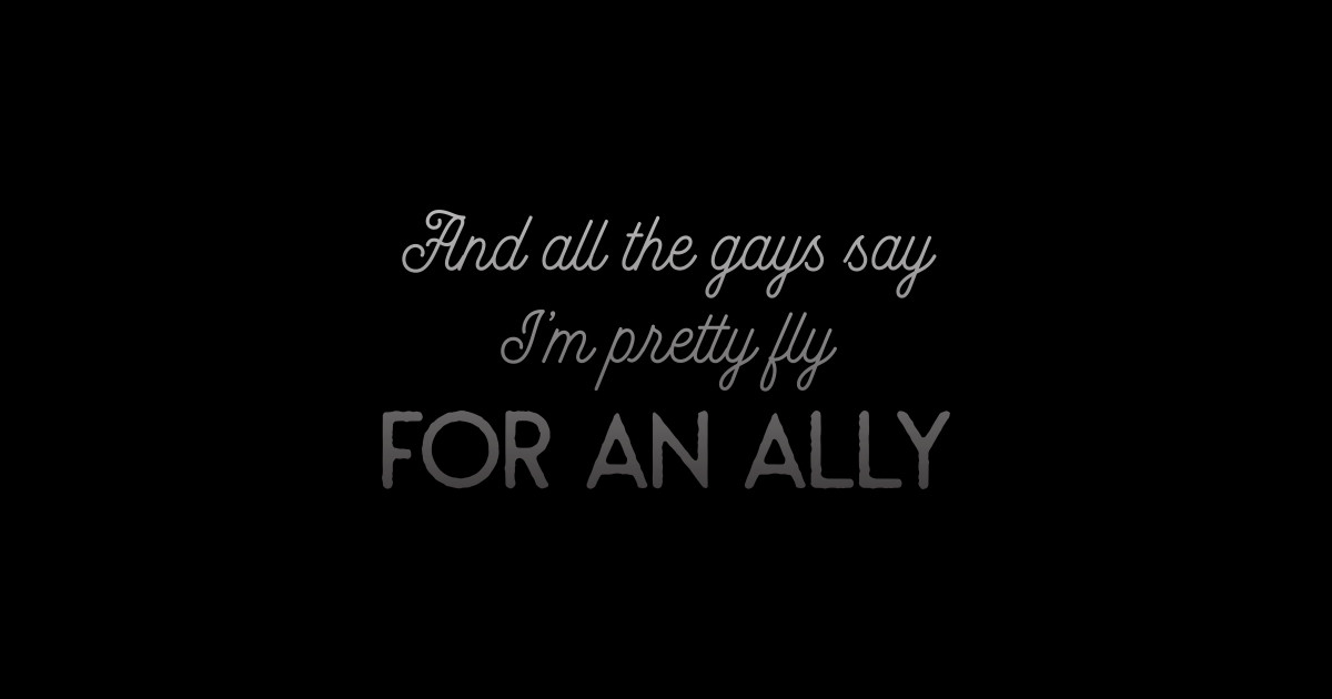 pretty fly - Pride - Sticker | TeePublic