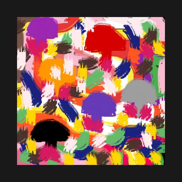 pixel art painting splatter paint mushroom - Pixel Art - T-Shirt ...