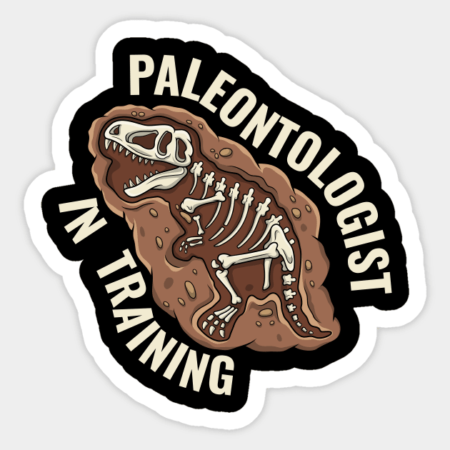Paleontologist In Training Fathers Day Gift Funny Retro Vintage ...