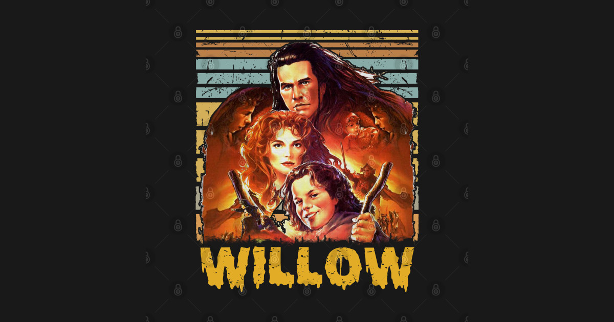 Willow Retro Vintage 1988 Movie - Willow - T-Shirt | TeePublic