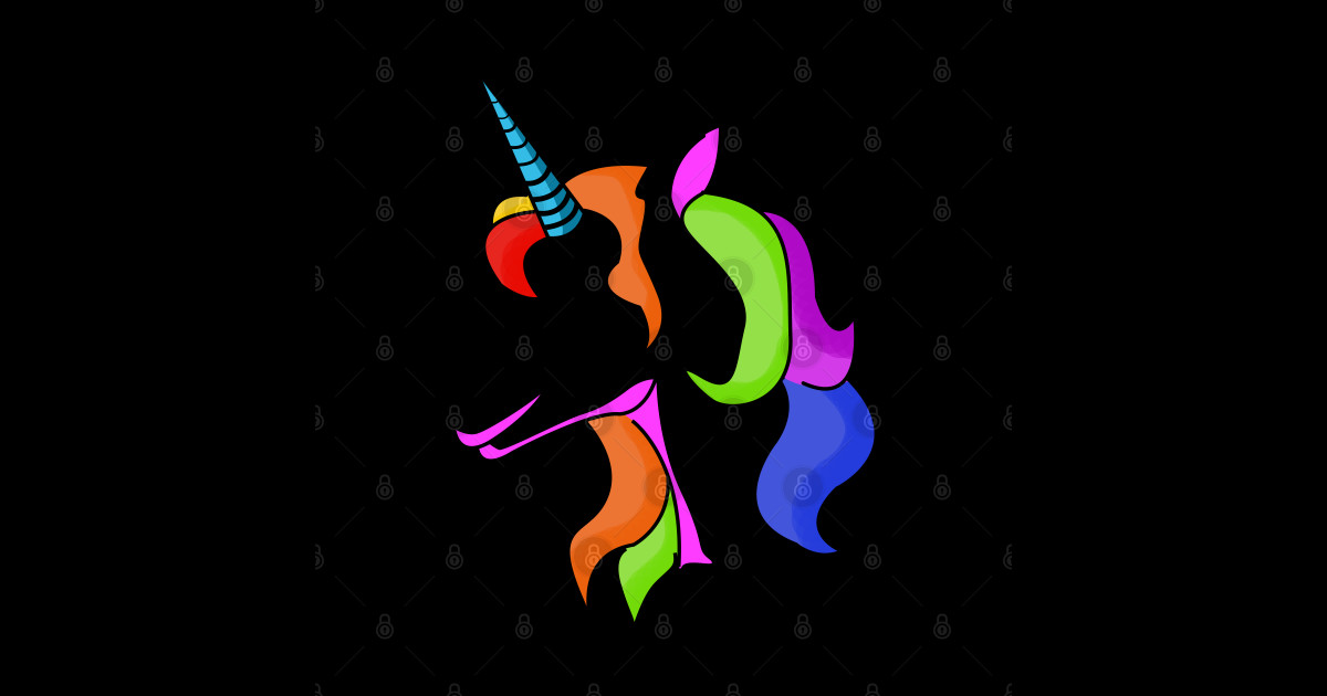 Jerome the Unicorn - Unicorn - Sticker | TeePublic