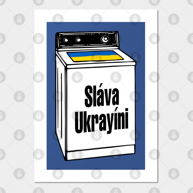 ukraine washing machine - Ukraine - Posters and Art Prints | TeePublic