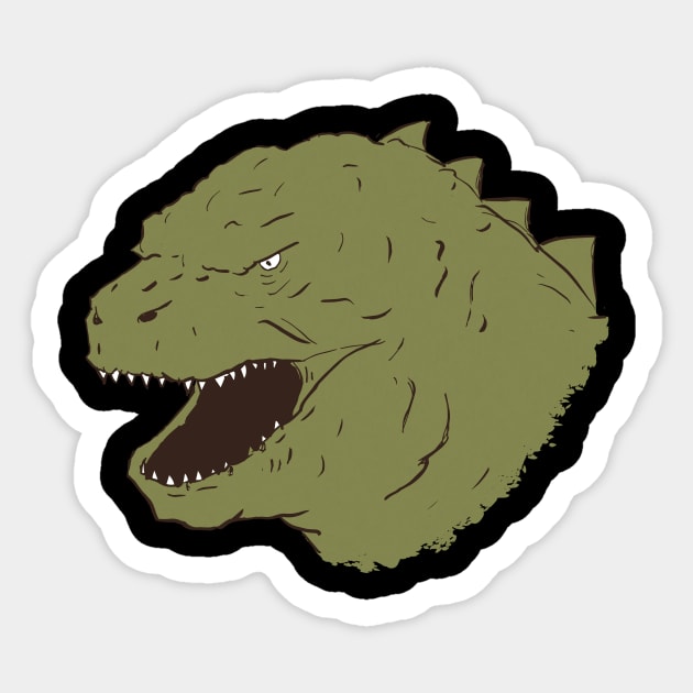 Godzilla 2014 - Godzilla - Sticker | TeePublic