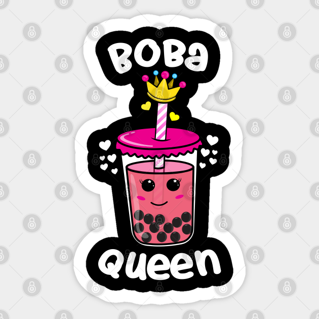 Stickers Stickers, Labels & Tags Paper Boba Queen Sticker etna.com.pe