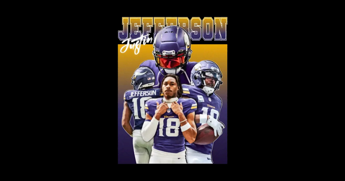 Justin Jefferson - Justin Jefferson - Sticker | TeePublic