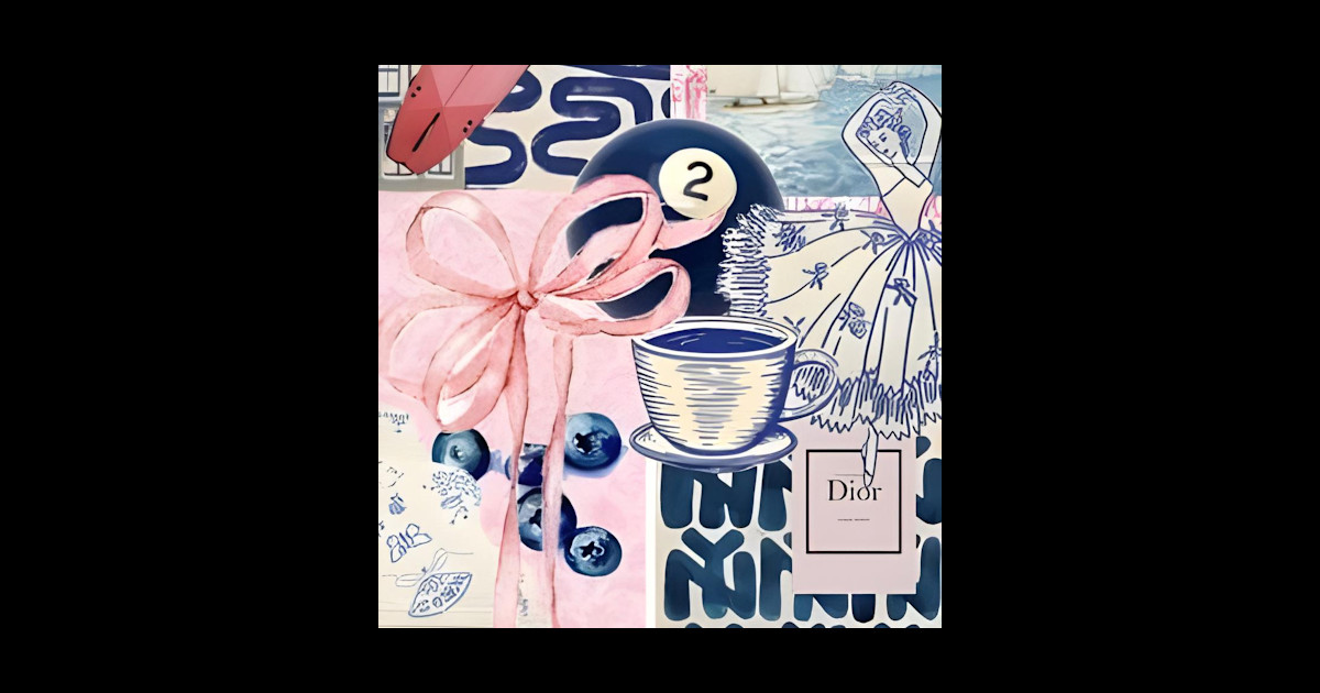 Preppy Coquette Collage Design - Preppy Coquette Collage Design ...