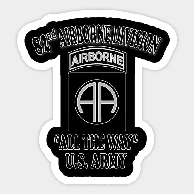 82nd Airborne Division - 82nd Airborne - Sticker | TeePublic