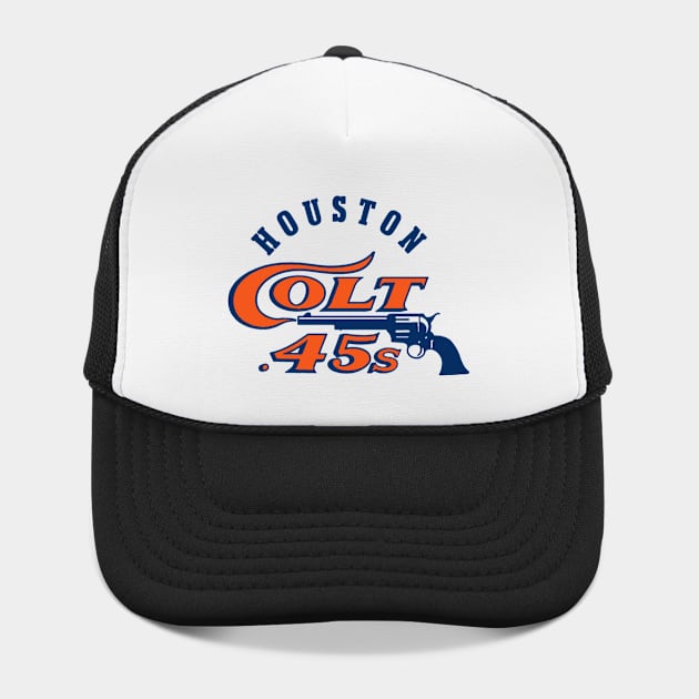 Houston Colt .45s Defunct Sports Logo Fan Art Tribute - Colt 45 - Hat ...