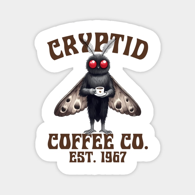 Moth Lover Mothman Coffee Lover Entomology Cryptid Coffee Co - Moth ...