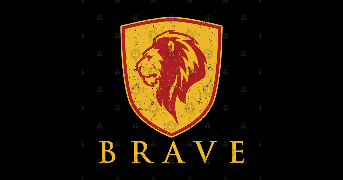 BRAVE - Brave - Sticker | TeePublic