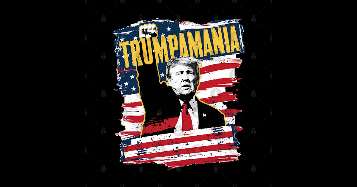 trumpamania / fan art - Trumpamania - Sticker | TeePublic