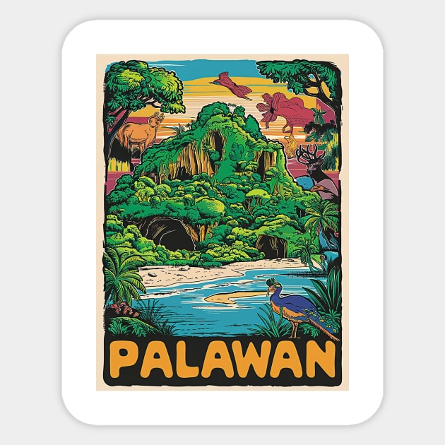 Palawan Island Philippines - Palawan - Sticker | TeePublic