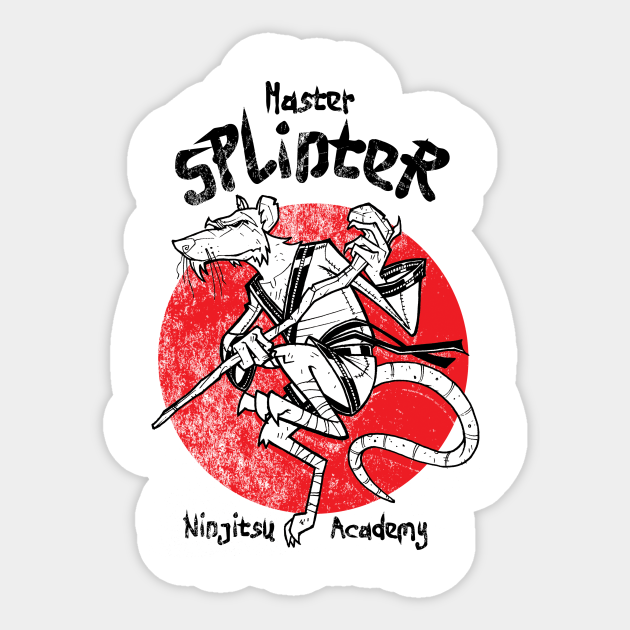 Master Splinter - Splinter - Sticker | TeePublic