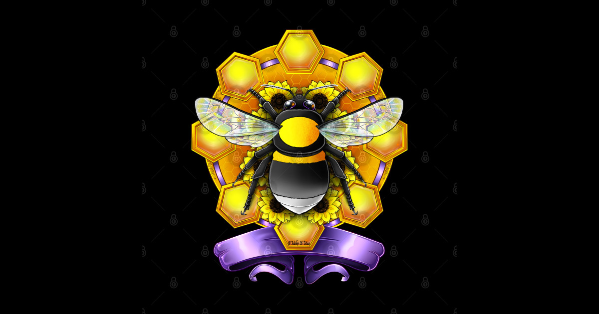 Bee Summer Vibes - Bees - Sticker | TeePublic