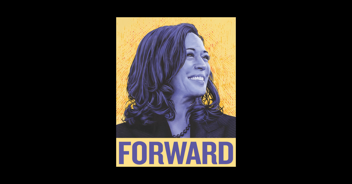 Kamala Harris Forward - Kamala Harris Forward - Sticker | TeePublic
