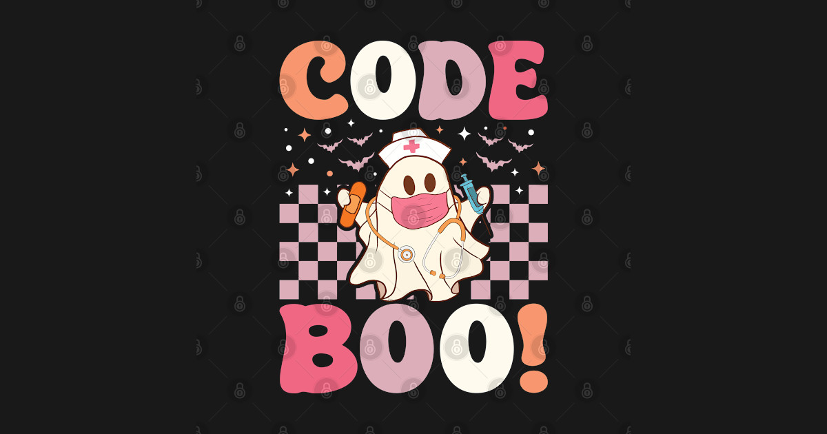 Code Boo Spooky Respiratory Respiratory Therapist Halloween - Code Boo ...