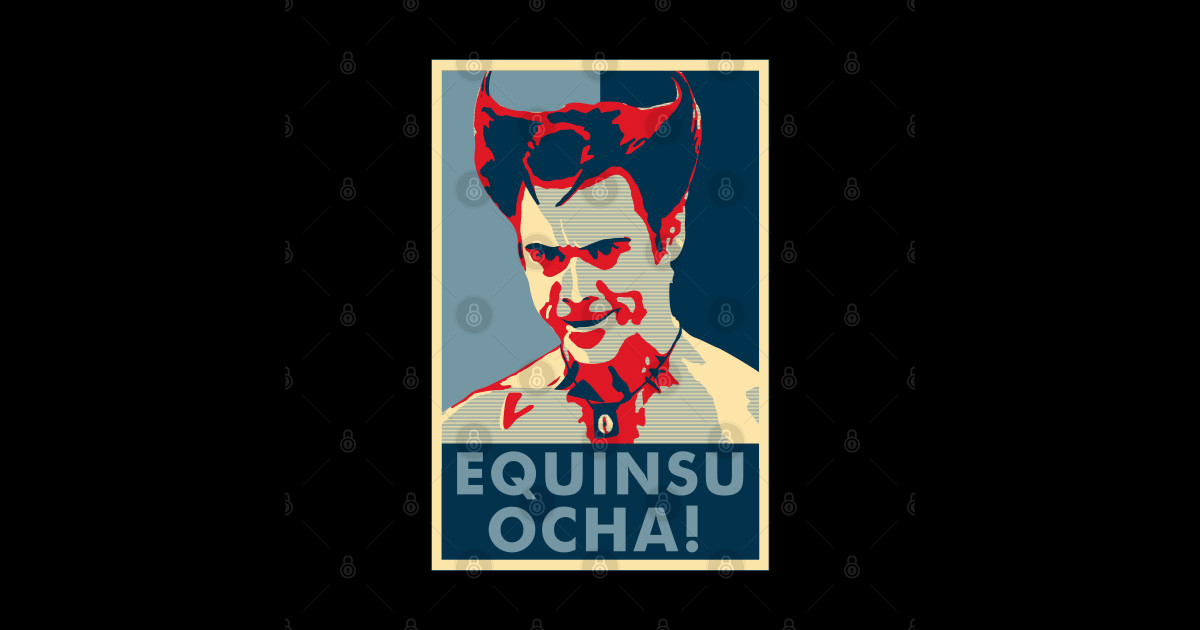 White Devil (Equinsu Ocha) - Ace Ventura - Sticker | TeePublic