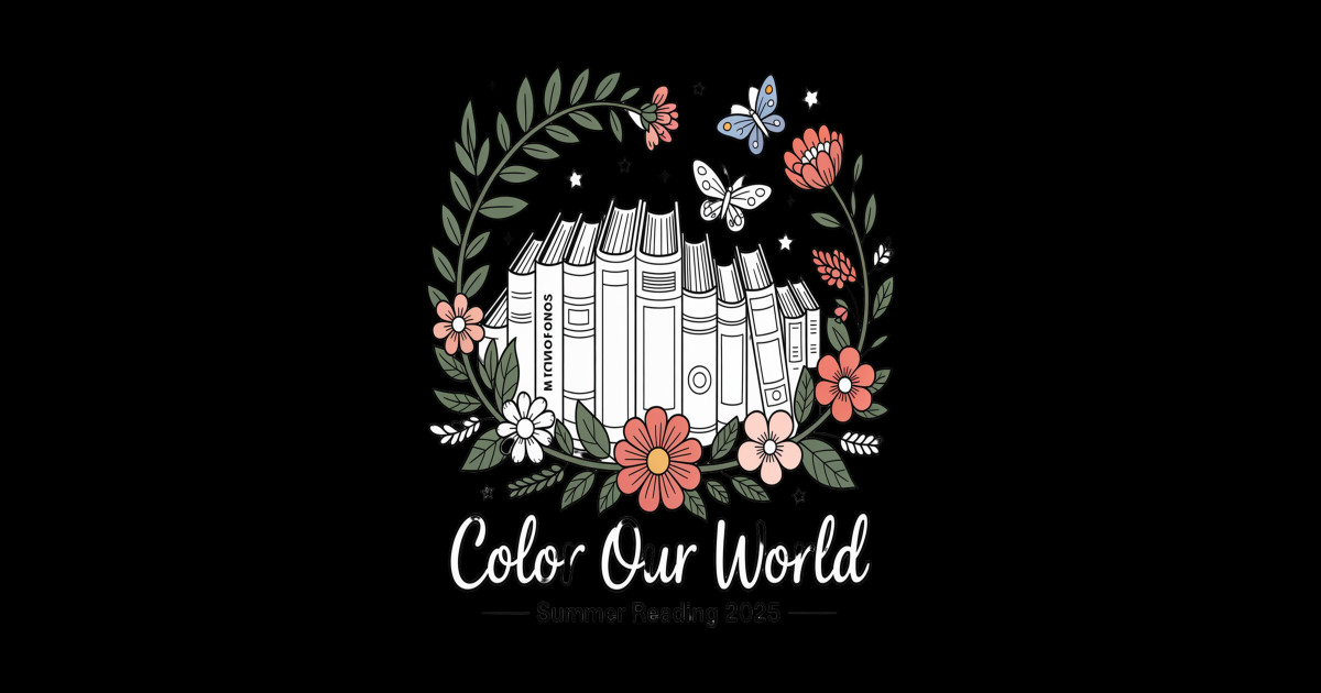 Color Our World Summer Reading 2025 Book Wildflowers - Color Our World ...