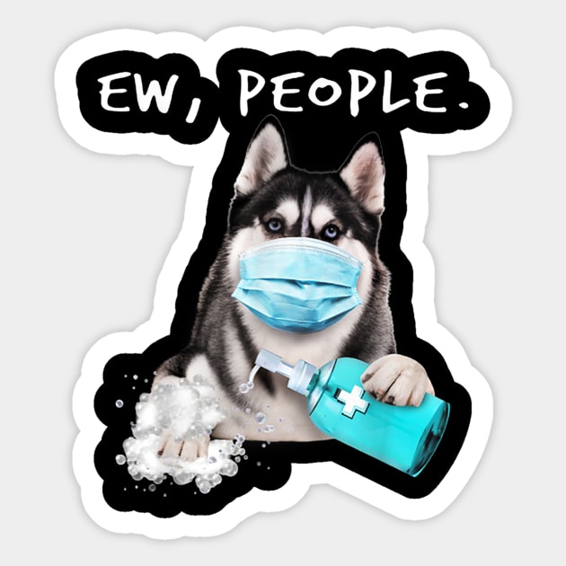 ew face sticker