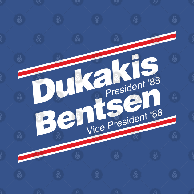Dukakis Bentsen 88 Presidential Campaign vintage 1988 president ...